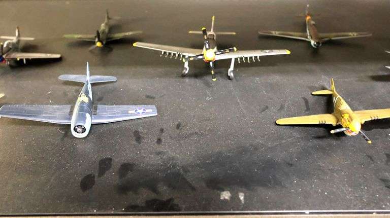Lot of Mostly Die-Cast Military Aircraft Models - Dixon's Auction at ...