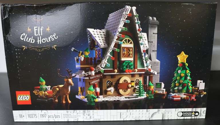 New (Guaranteed): Lego #10275 Elf Club House, [New in Original ...