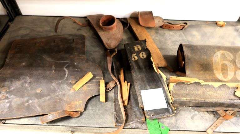 Antique Civil War / Indian War Knapsack (Heavily Worn - In Pieces ...