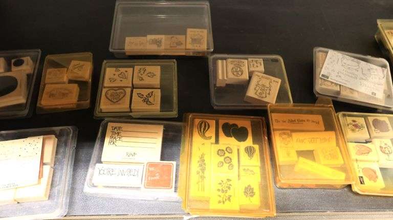Collection of Scrap Books Ink Stamps - Dixon's Auction at Crumpton