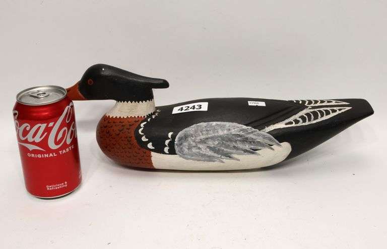 Edwin Simpsons Hoopers Island, MD Merganser Duck Decoy - Dixon's ...