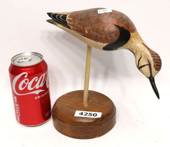 Harry Shourds Shorebird Decoy - Dixon's Auction at Crumpton