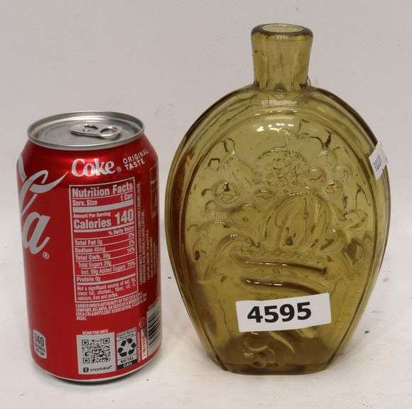 Cornucopia Flask Bottle - Dixon's Auction at Crumpton
