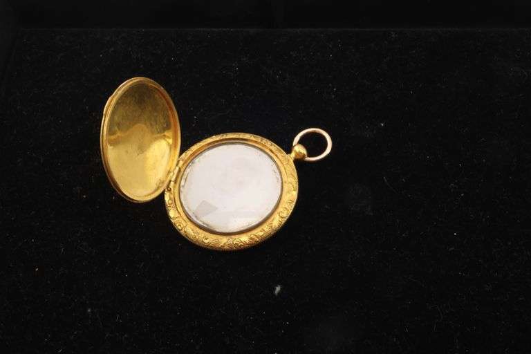 Vintage Gold-Filled Elgin Pocket Watch & Gold-Filled Locket - Dixon's ...