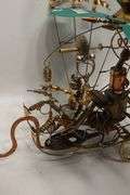 Don Rea Flying Machine Steampunk Sculpture - Dixon's Auction at Crumpton