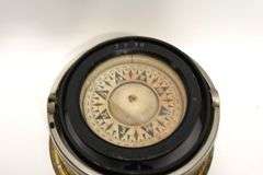 Antique John Bliss & Co. New York Ship's Compass - Dixon's Auction at ...