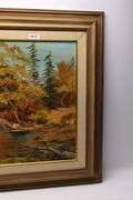 Ruth K. Brady "Autumn Reflections" California Landscape Painting ...