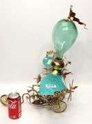 Don Rea Flying Machine Steampunk Sculpture - Dixon's Auction at Crumpton