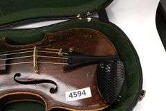 Antique Hopf Violin with Case - Dixon's Auction at Crumpton