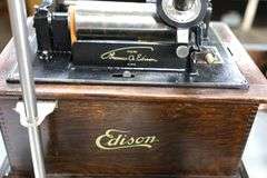 Antique Edison Cylinder Player - Dixon's Auction at Crumpton