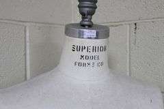 Vintage Superior Forms Co. Dress Form - Dixon's Auction at Crumpton