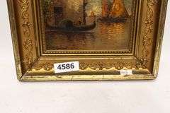 George W. Drew Oil Painting - Dixon's Auction at Crumpton