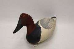 Capt. Harry Jobes Canvasback Duck Decoy - Dixon's Auction at Crumpton