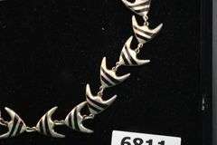Danish Meka Sterling Silver Enameled Fish Necklace - Dixon's Auction at ...