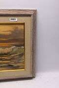 Ruth K. Brady California Coastal Landscape Painting - Dixon's Auction ...