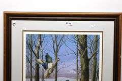 David Maass Artist Signed Print - Dixon's Auction at Crumpton