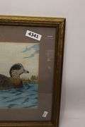 Drawing of Wigeon Duck Signed Dean Wootten - Dixon's Auction at Crumpton