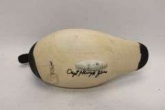 Capt. Harry Jobes Canvasback Duck Decoy - Dixon's Auction at Crumpton
