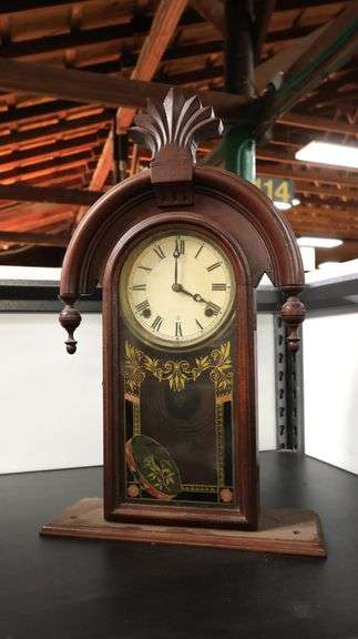 (2) Antique Mantel Clocks - Dixon's Auction at Crumpton