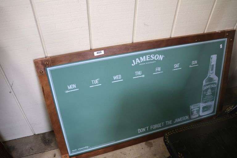 Jameson Sign - Dixon's Auction at Crumpton