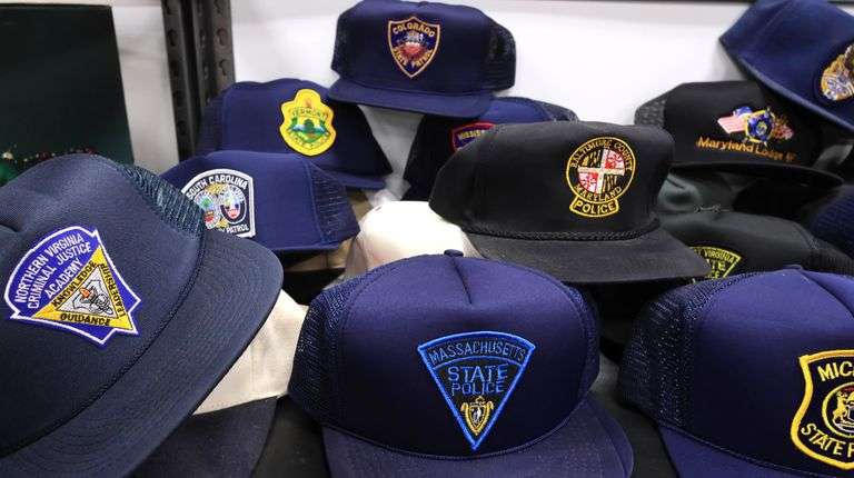 Collection of Police Caps - Dixon's Auction at Crumpton