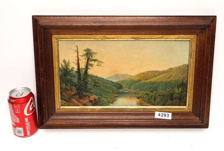 John Ross Key Chromolithograph Print - Dixon's Auction at Crumpton