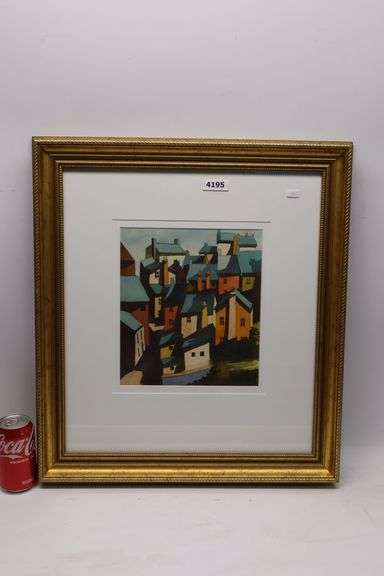 Modern Artist-Signed Print - Dixon's Auction at Crumpton