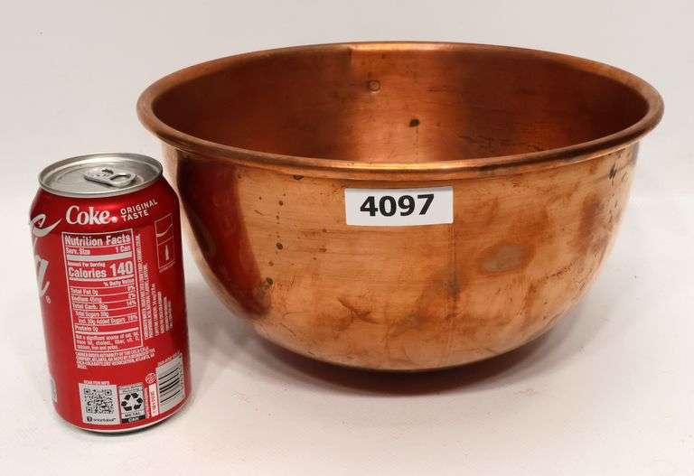 Primitive Copper Chocolate Pot - Dixon's Auction at Crumpton