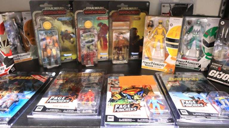 Lot New Star Wars, Gi Joe, Power Rangers & Comic Superhero Action ...