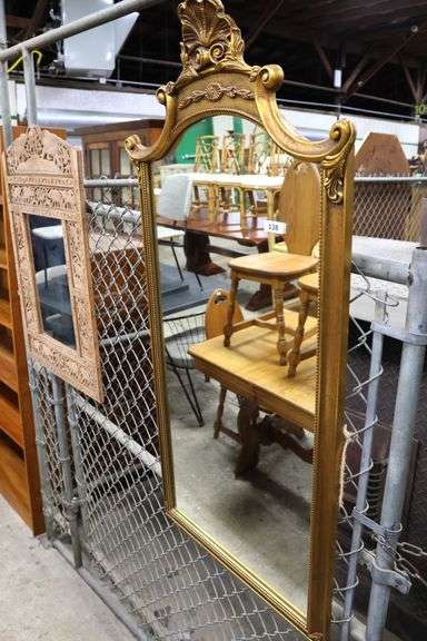 Hollywood Regency Neoclassical Style Giltwood Mirror - Dixon's Auction ...