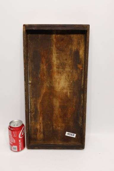 Antique Primitive Painted Scouring Box - Dixon's Auction at Crumpton