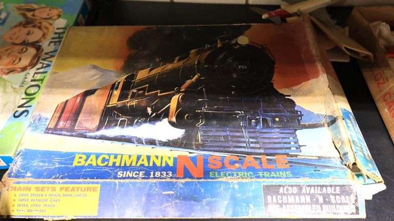Vintage Bachmann Train Set & Accessories - Dixon's Auction at Crumpton