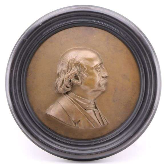 Cast Bronze Plaque of Benjamin Butler, Civil War General and U.S ...