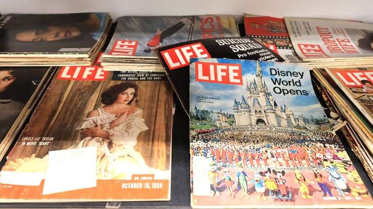 Lot of Vintage Life Magazines 1950's - 1970's - Dixon's Auction at Crumpton