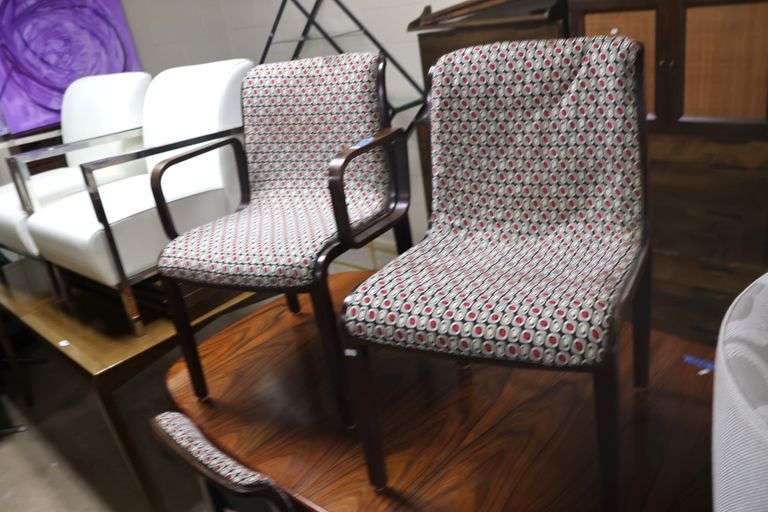 MCM Rosewood Dining Table + (4) Knoll Chairs - Dixon's Auction at Crumpton