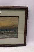 Thomas Mortimer Watercolor Coastal Landscape Painting - Dixon's Auction ...