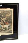 Antique Equestrian Lithograph, Foxing - Dixon's Auction at Crumpton