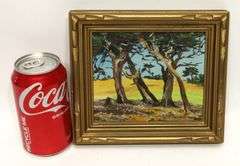 Marie Ware Carmel, CA Scene Oil Painting - Dixon's Auction at Crumpton