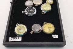 Tray Lot of Pocket Watches - Dixon's Auction at Crumpton