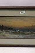 Thomas Mortimer Watercolor Coastal Landscape Painting - Dixon's Auction ...
