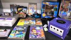Lot Vintage Gamecube & Snes Console, Gamecube & Super Nintendo Games ...