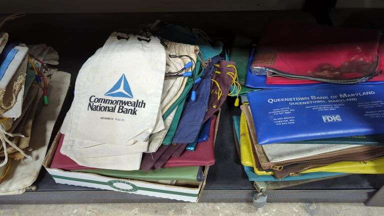 Collection of Bank Bags - Dixon's Auction at Crumpton