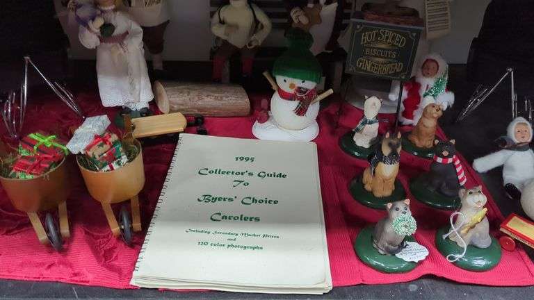 Vintage Byers Choice Caroler Figures, Animals & Christmas Decor - Dixon ...