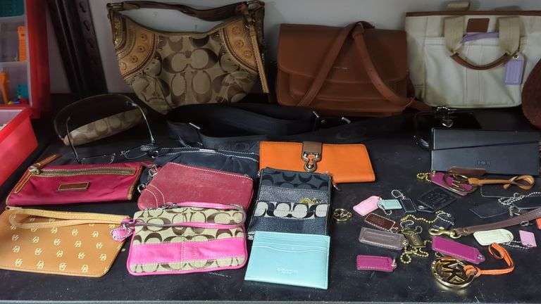 Lot of Ladies Hand Bags & Purses - Dixon's Auction at Crumpton