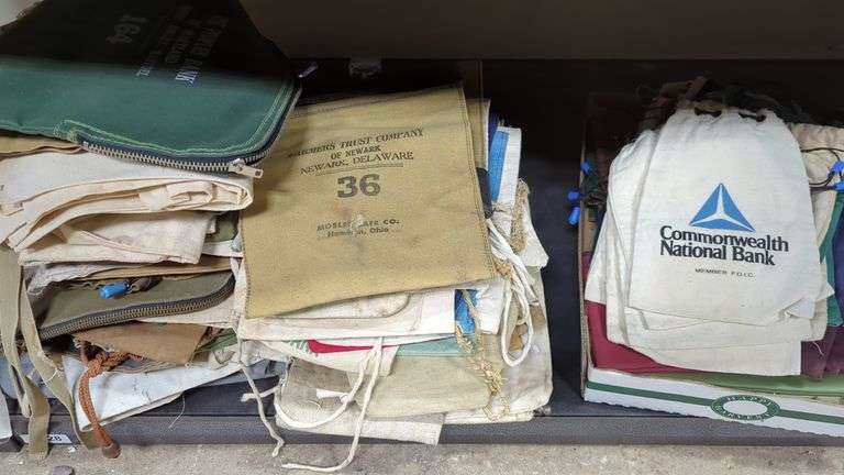 Collection of Bank Bags - Dixon's Auction at Crumpton