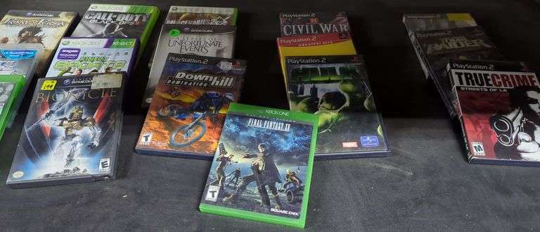 Lot of Video Games, Xbox One, PS3, Gamecube Etc. - Dixon's Auction at ...