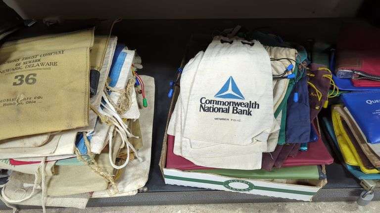 Collection of Bank Bags - Dixon's Auction at Crumpton