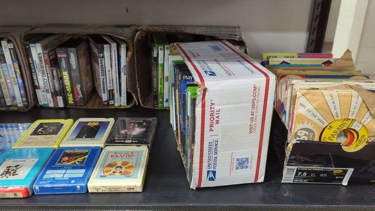 Lot of Video Games For Xbox & Playstation, 8-Track Tapes Etc. - Dixon's ...