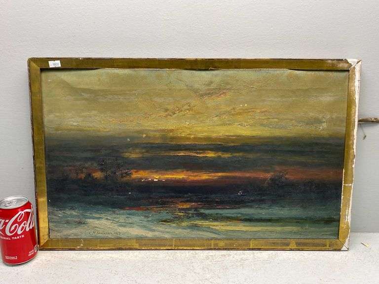 Christopher H. Shearer Pennsylvania Luminist Landscape Painting - Dixon ...