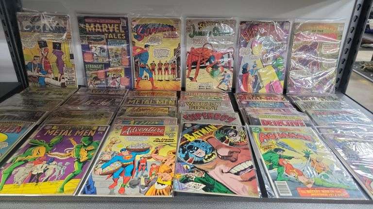 Lot of Vintage Comic Books - Dixon's Auction at Crumpton